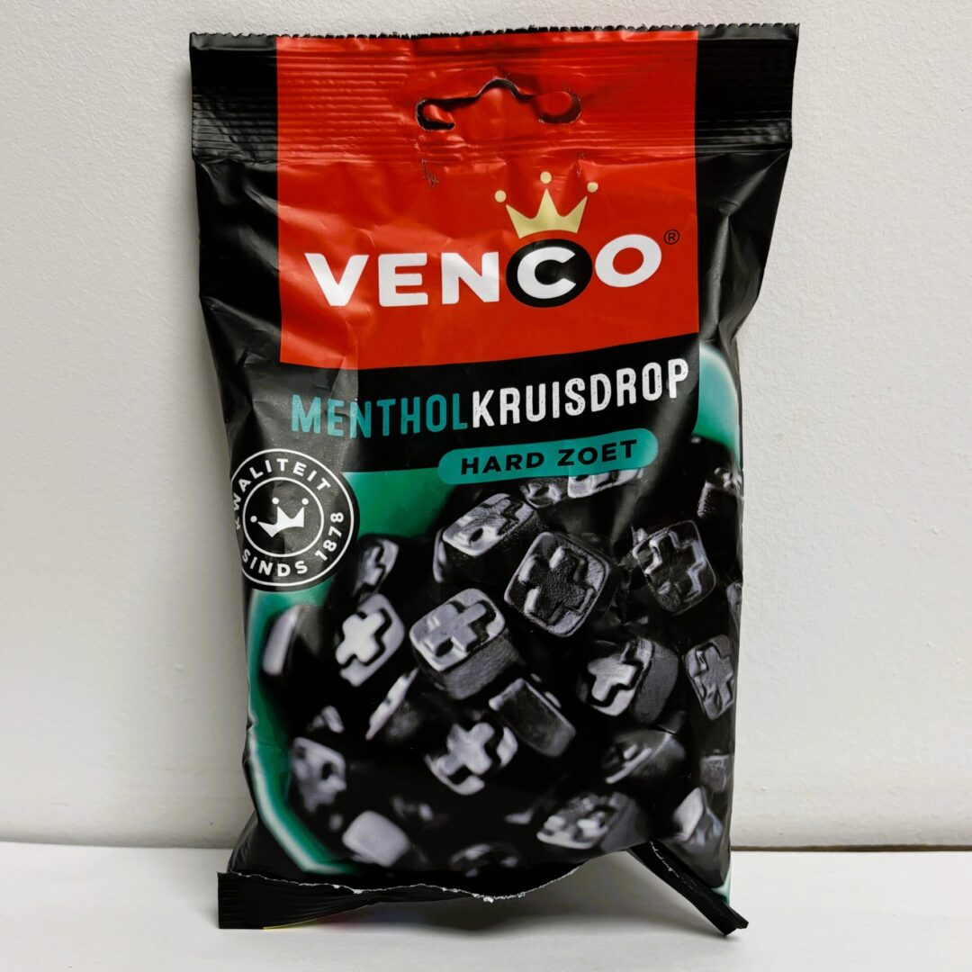 Venco – Menthol Kruisdrop – 120g | Dutch Delicious Bakery