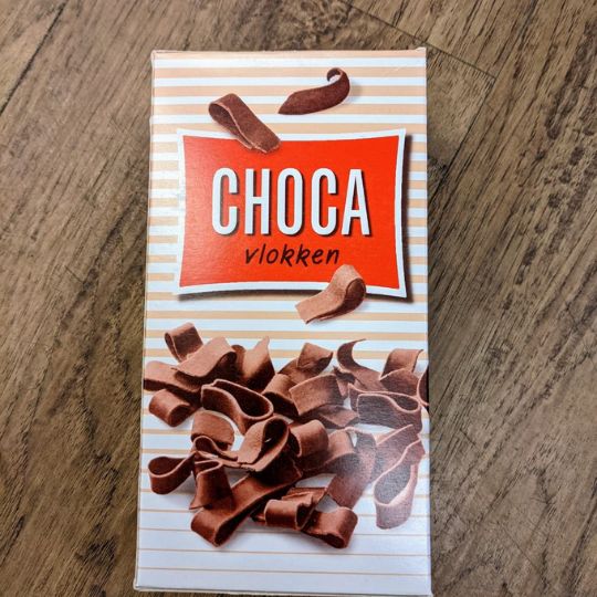 Choca Vlokken – Chocolate flakes 200g | Dutch Delicious Bakery