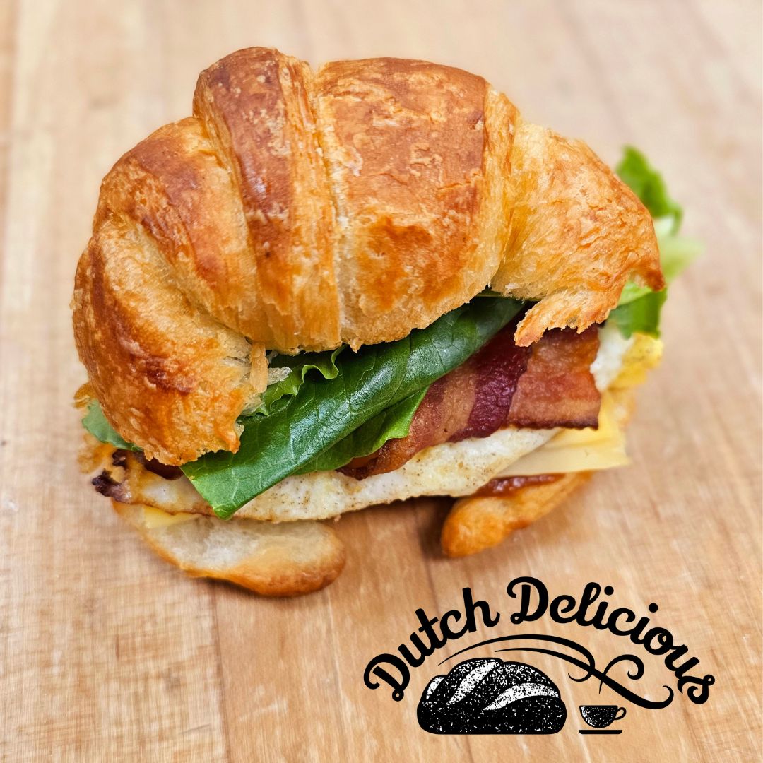Breakfast Sandwich Bacon and Tomato Butter | Dutch Delicious Bakery